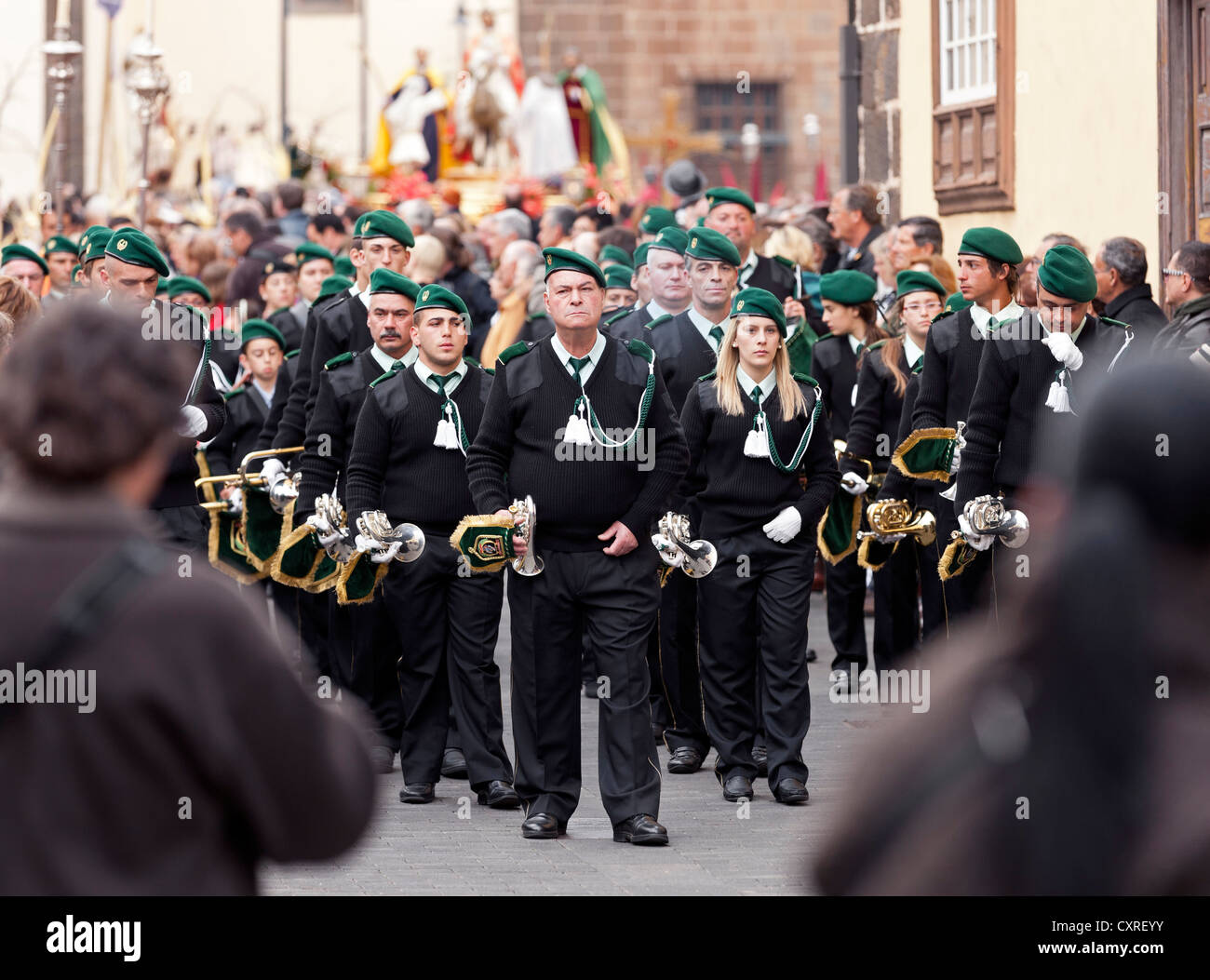 Good Friday procession, Semana Santa, Holy Week, La Laguna ...