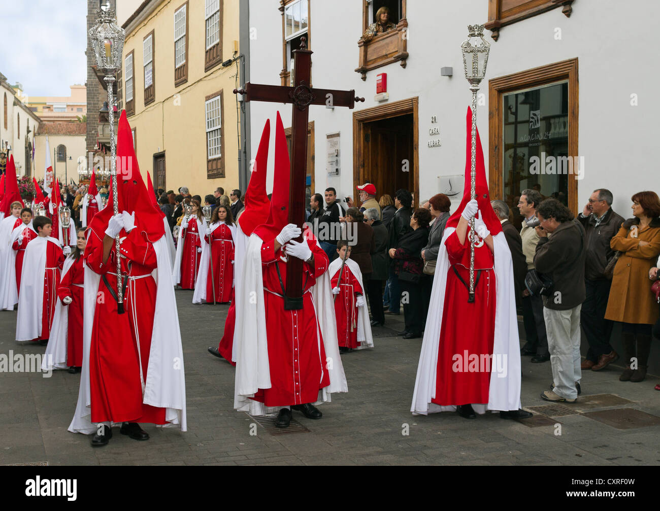 Good Friday procession, Semana Santa, Holy Week, La Laguna ...