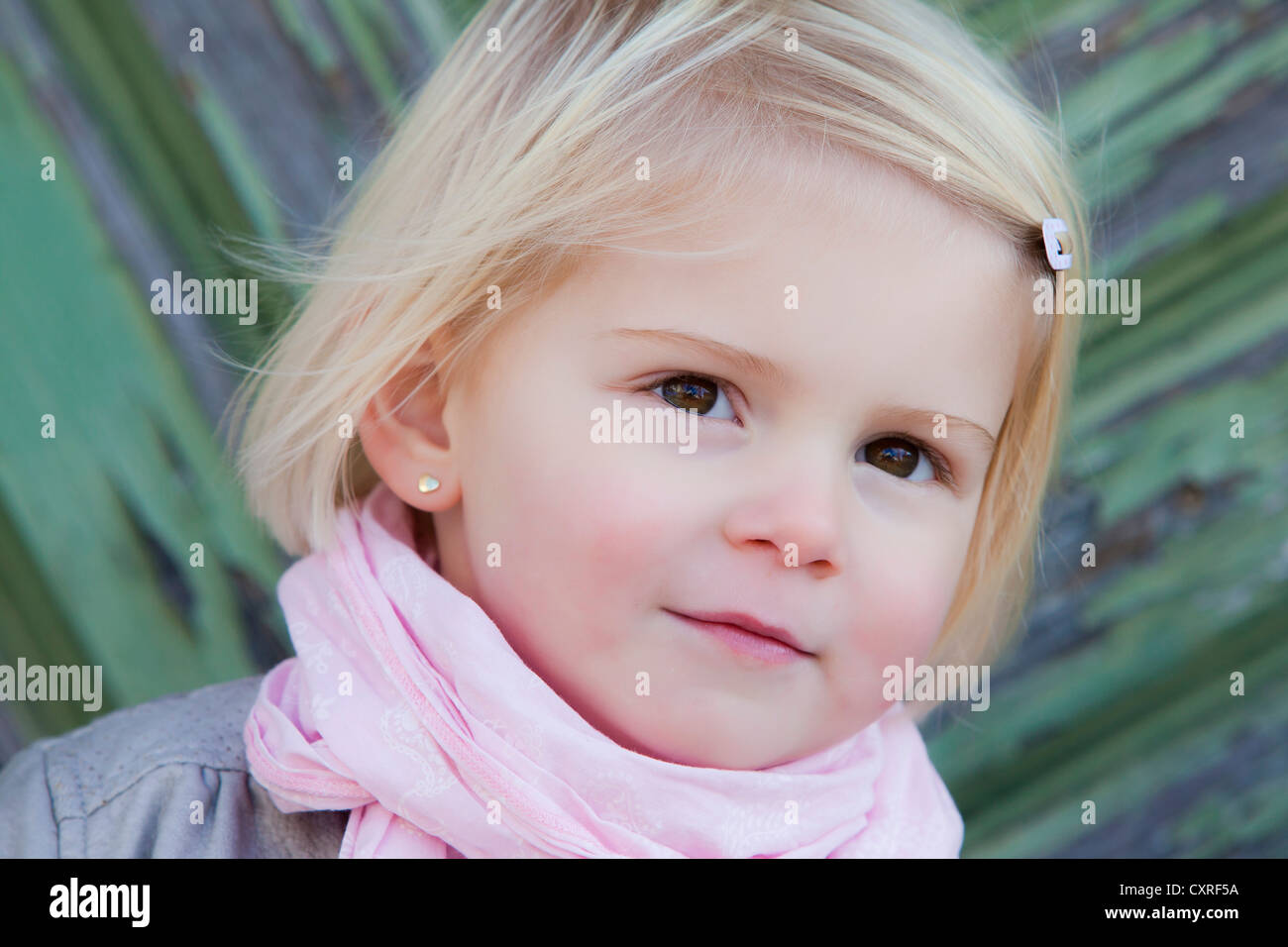 Girl, 2 years old, portrait Stock Photo - Alamy