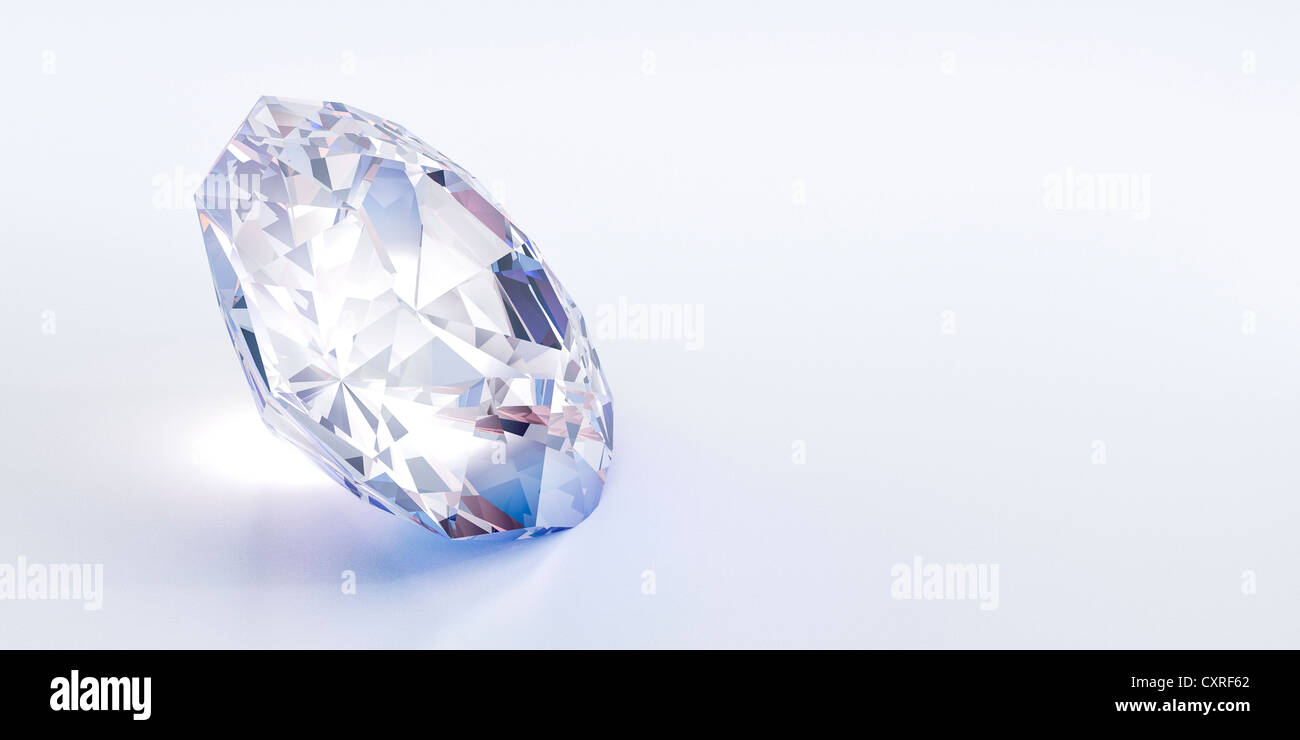 diamond with isolated background, luxury or valuable concepts Stock ...