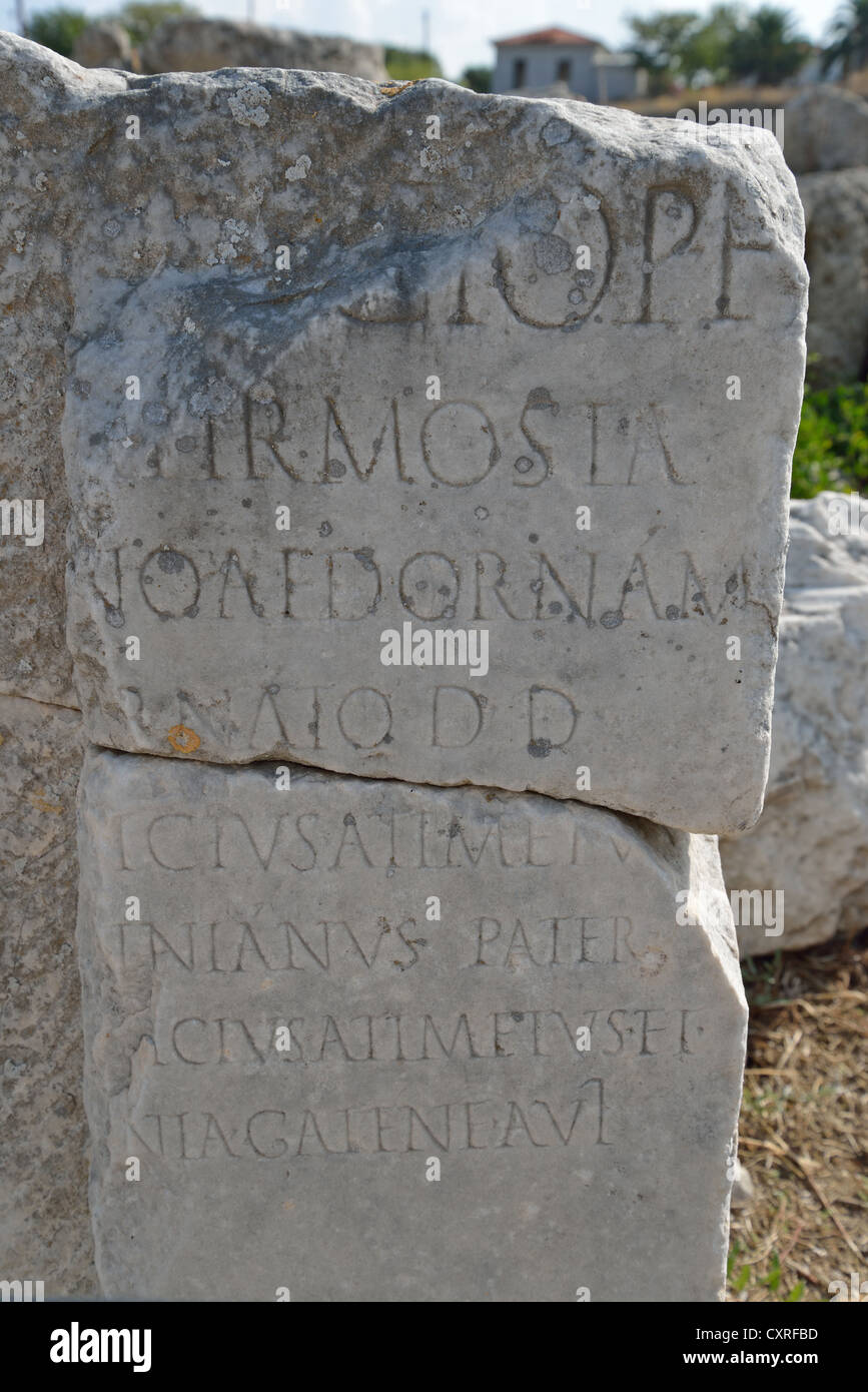 Ancient greek inscriptions hi-res stock photography and images - Alamy