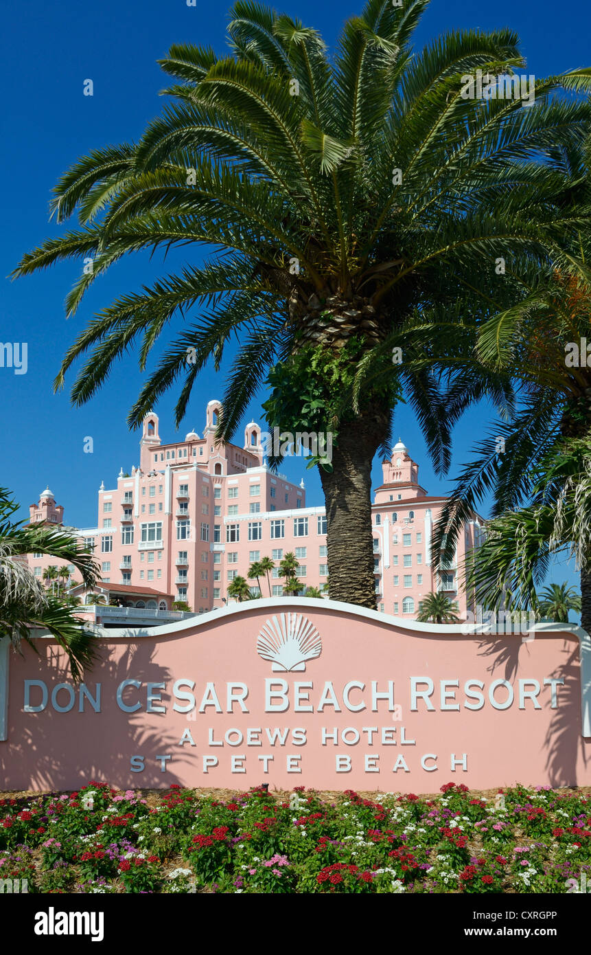 Don Cesar Beach Resort, St. Pete's Beach, Saint Petersburg, Florida ...