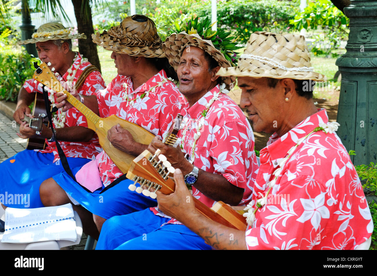 Pacific islands music hi-res stock photography and images - Alamy