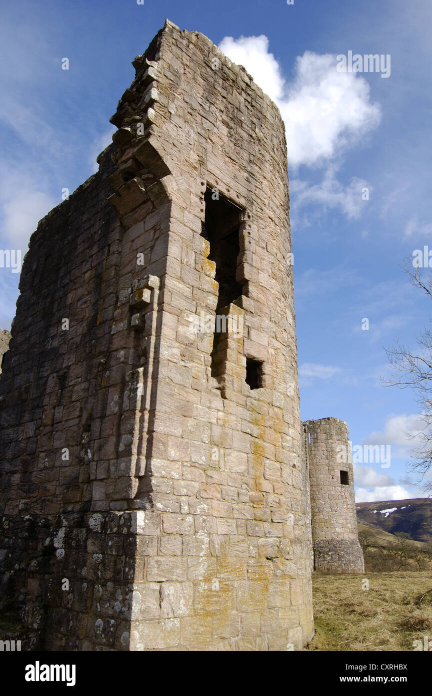 Morton Castle near Thornhill in South West Scotland Stock Photo - Alamy
