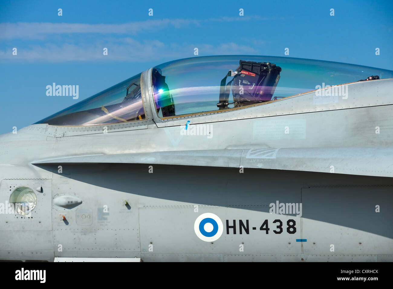 F 18 cockpit hi-res stock photography and images - Alamy