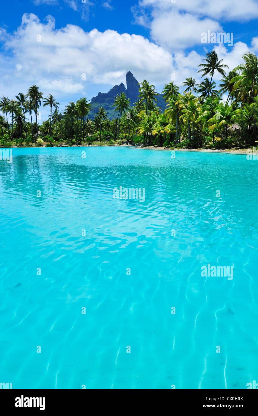Mount Otemanu, St. Regis Bora Bora Resort, Bora Bora, Leeward Islands ...