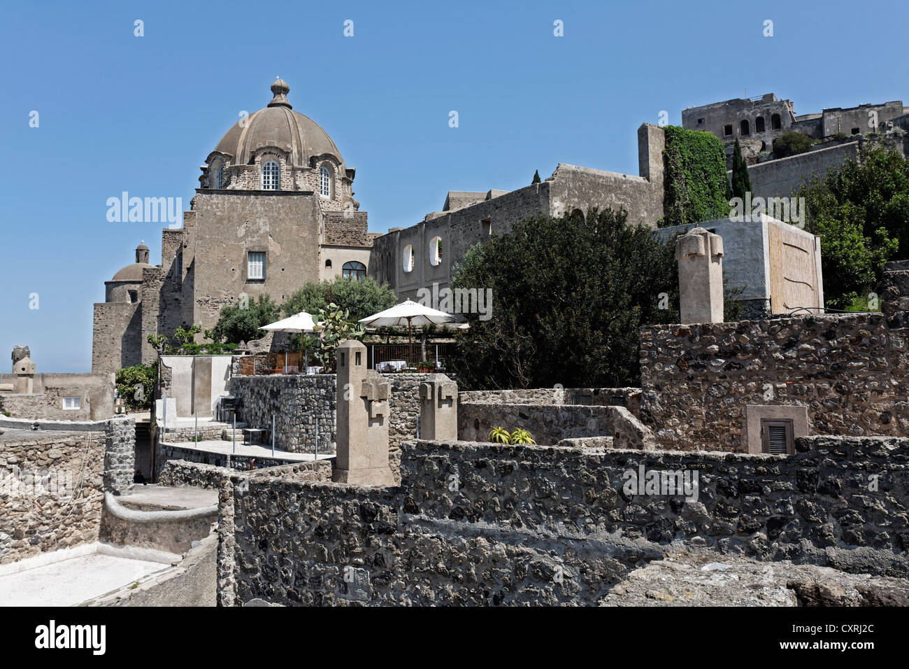Ischia aragonese castle hi-res stock photography and images - Alamy