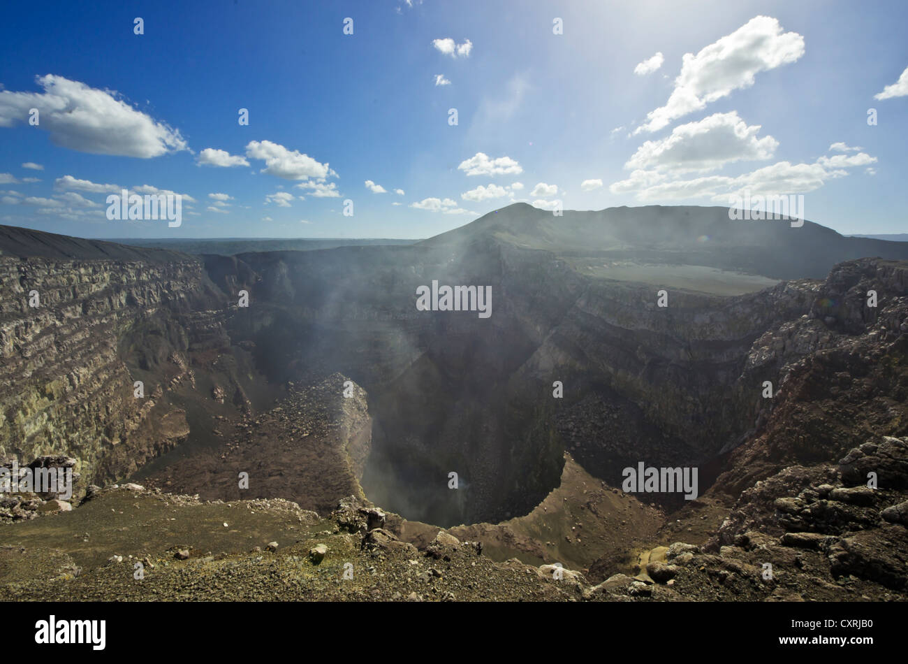 Masaya volcano, active volcano, Masaya Volcano National Park, Nicaragua ...
