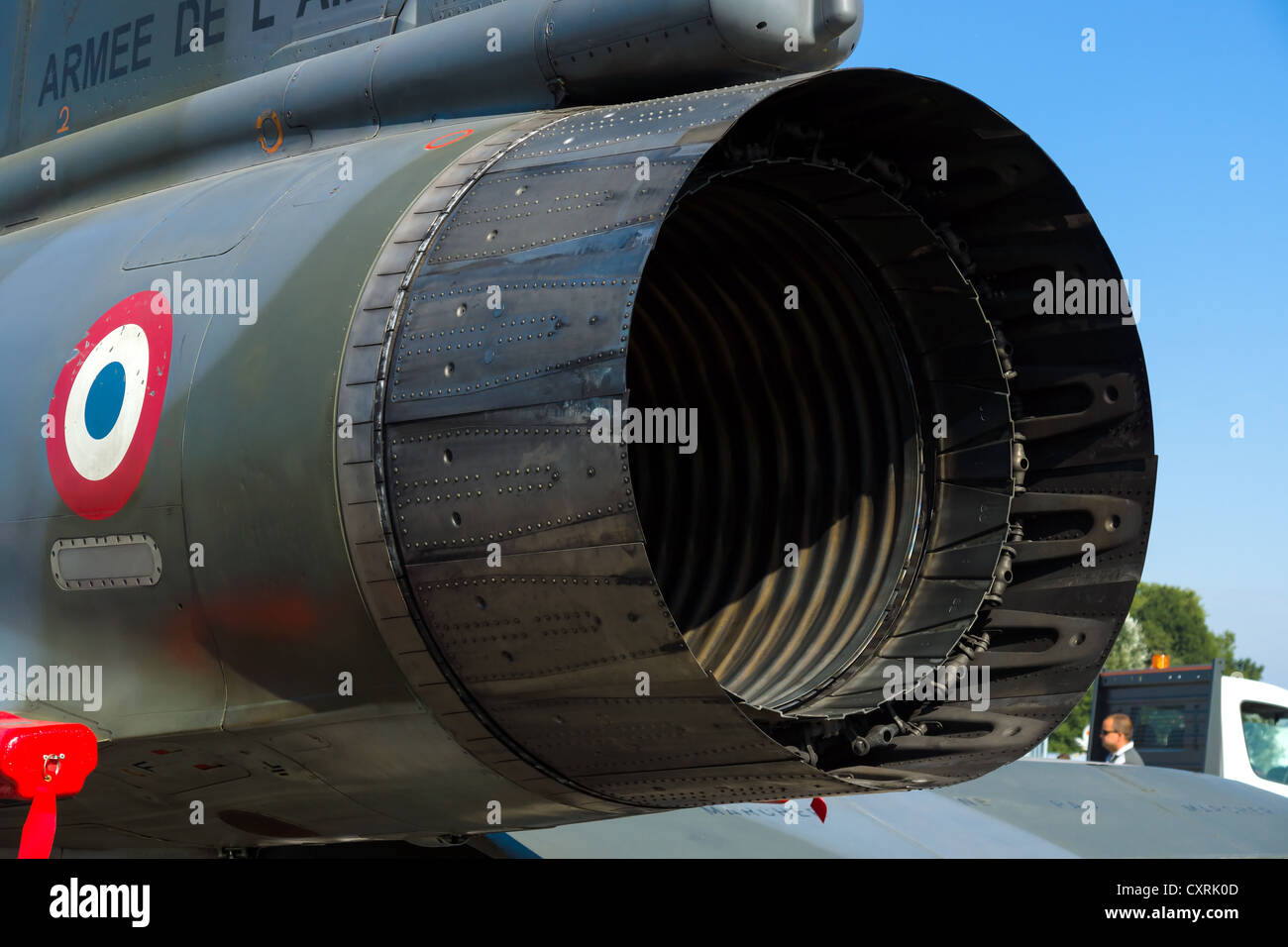 Nozzle strike fighter-bomber, carrying nuclear weapons Dassault Mirage ...