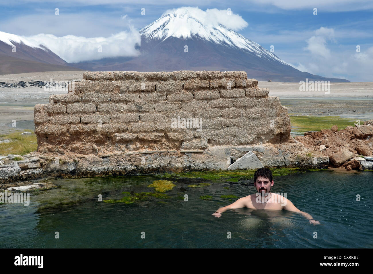 Laguna verde hot spring hi-res stock photography and images - Alamy