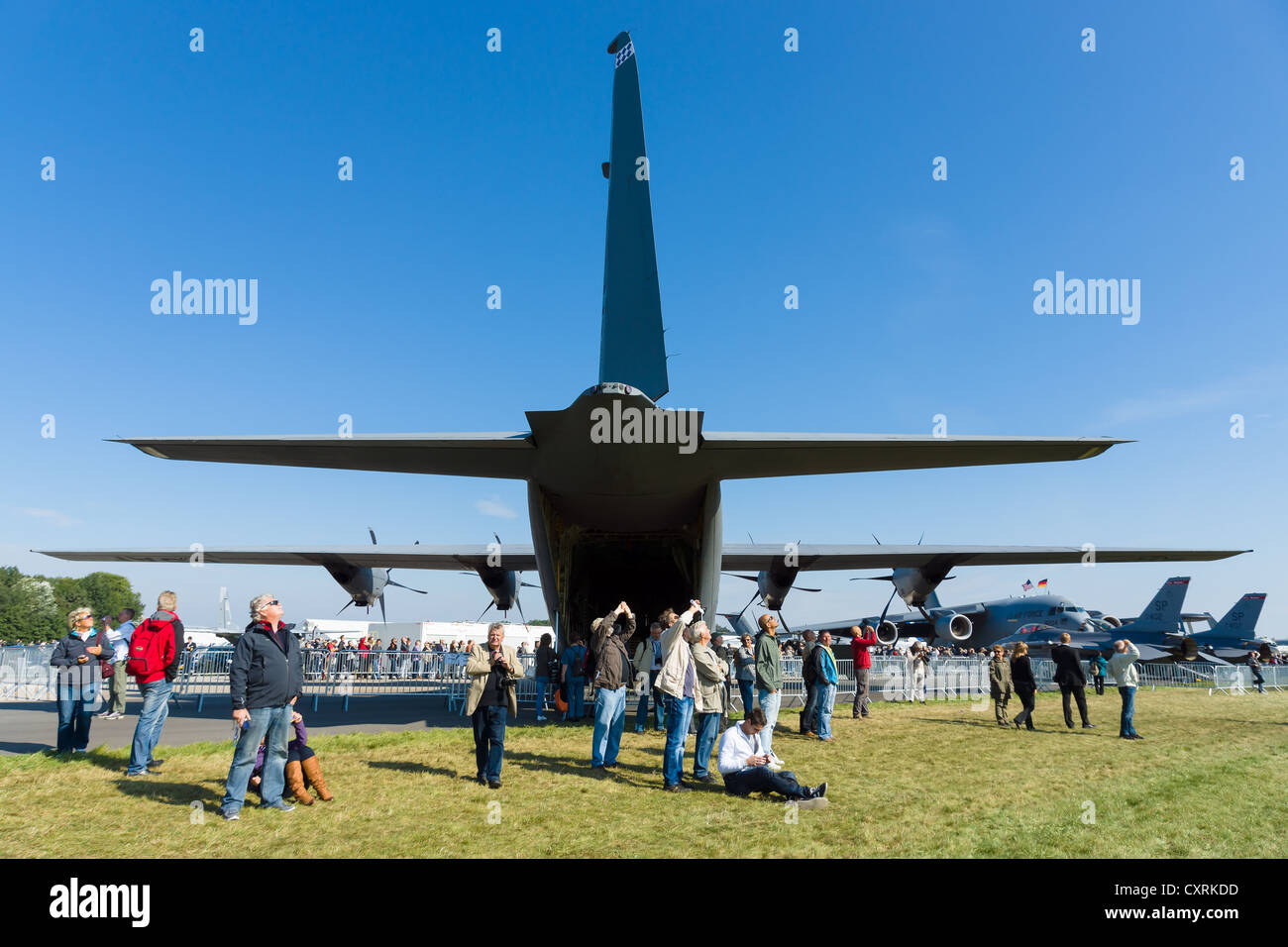 Four engine turboprop military transport aircraft hi-res stock ...