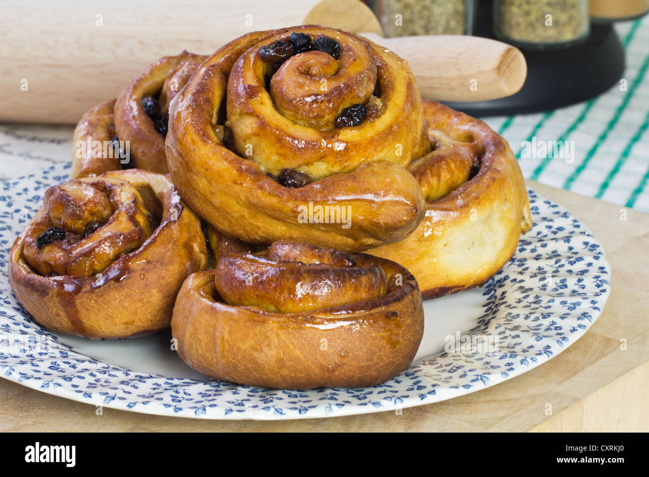 Fruit buns hi-res stock photography and images - Alamy
