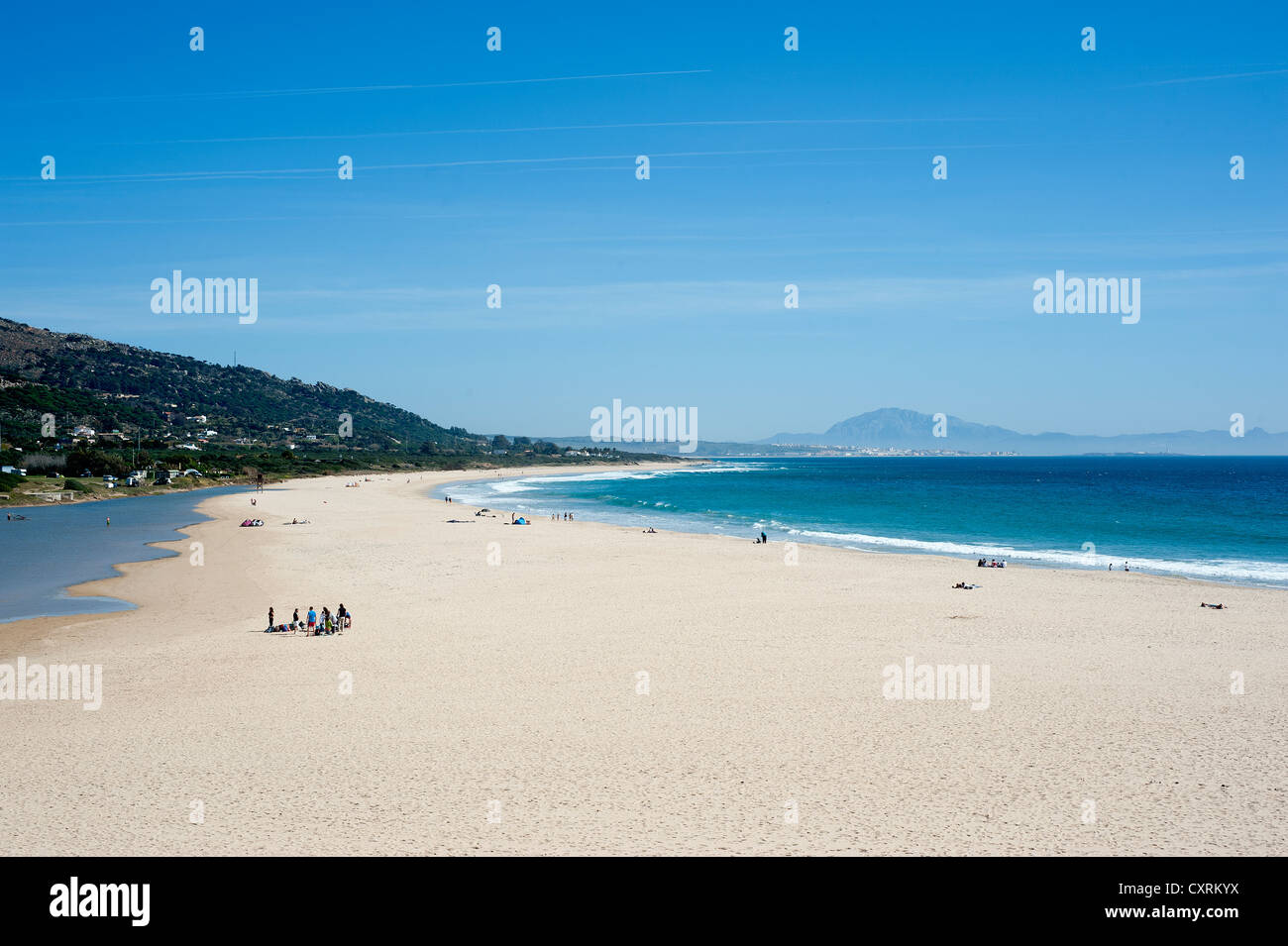Valdevaqueros beach, Tarifa, Andalusia, Spain, Europe Stock Photo - Alamy