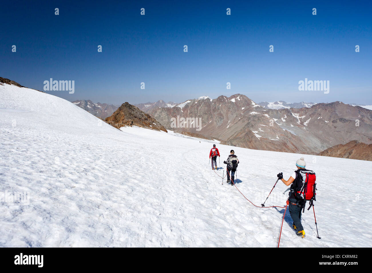 Senales valley glacier hi-res stock photography and images - Alamy