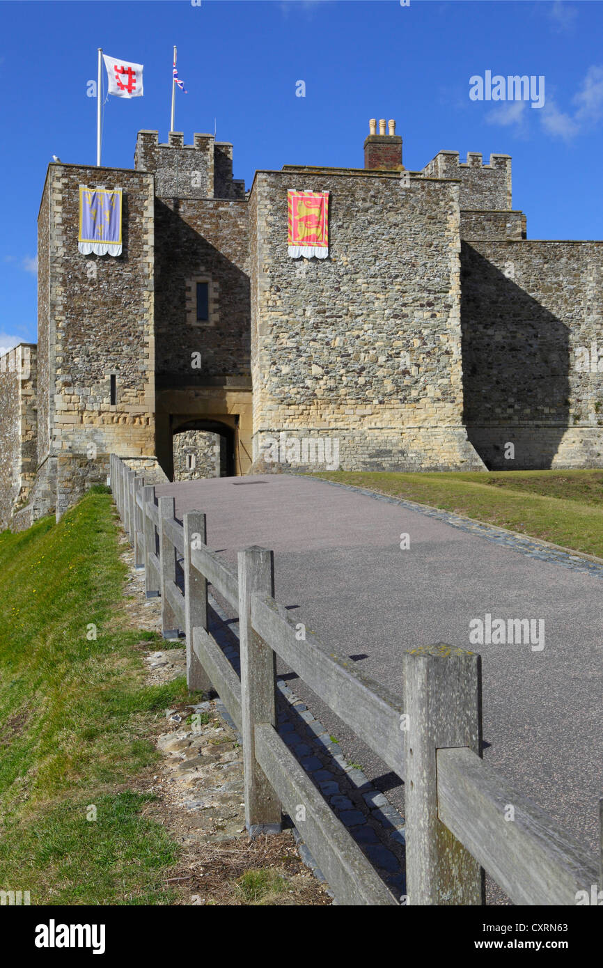 Entrance to the Great Tower Dover Castle Kent England UK GB Stock Photo ...