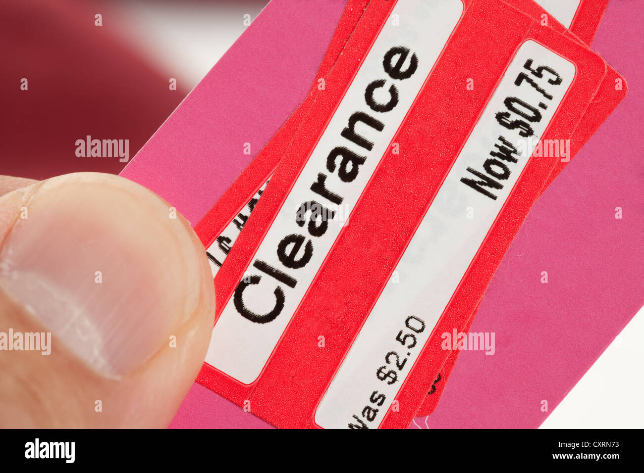 Retail clearance hi-res stock photography and images - Alamy