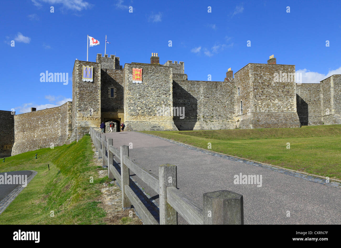 Entrance to the Great Tower Dover Castle Kent England UK GB Stock Photo ...