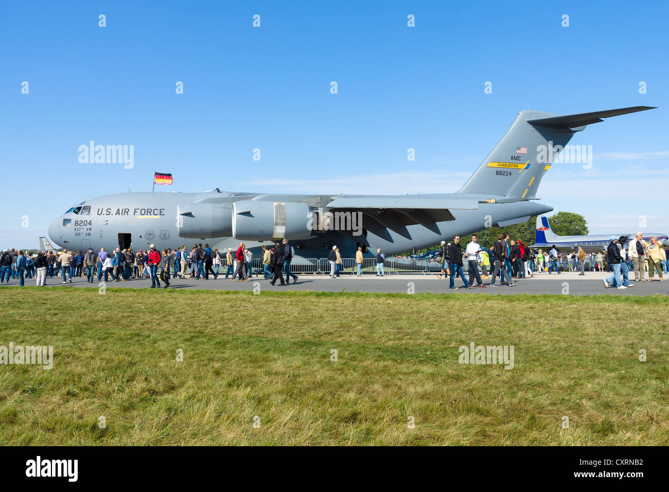The Boeing C-17 Globemaster III is a large military transport aircraft ...