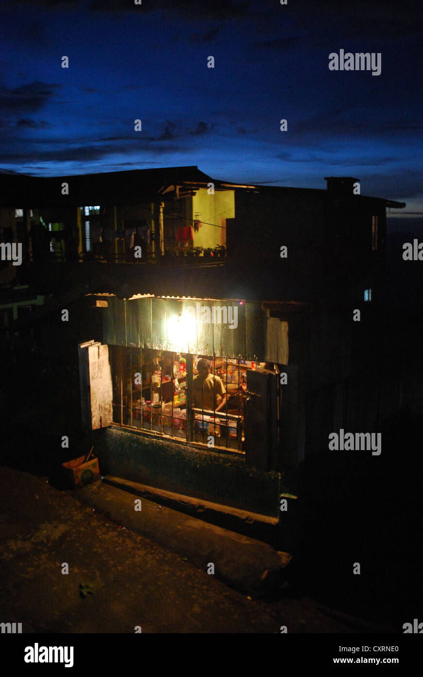 A local night shop in Kohima Nagaland Stock Photo - Alamy