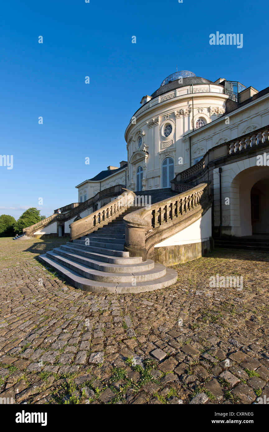 Rococo palace, Schloss Solitude, hunting and pleasure palace, built by ...