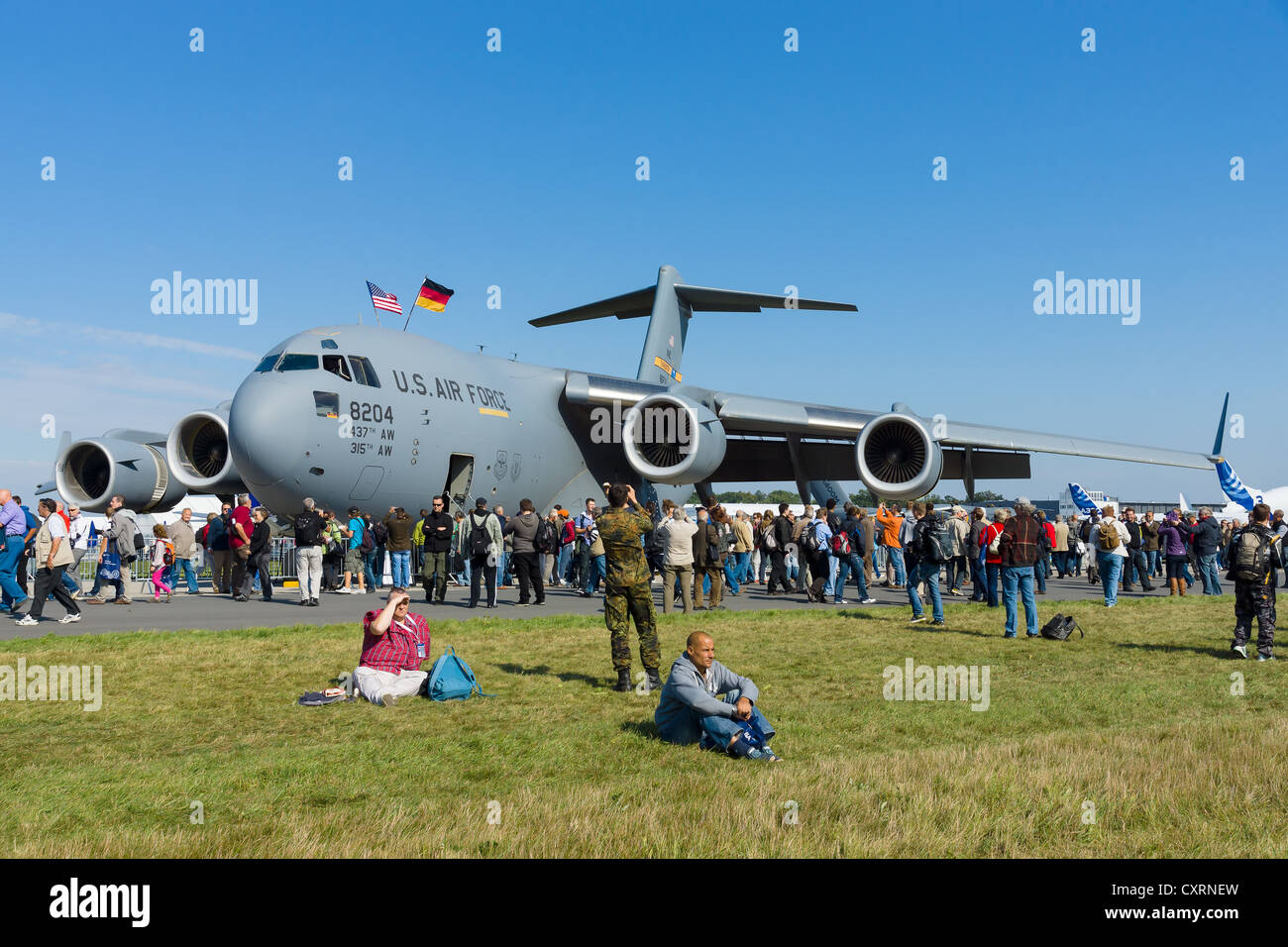 The Boeing C-17 Globemaster III is a large military transport aircraft ...
