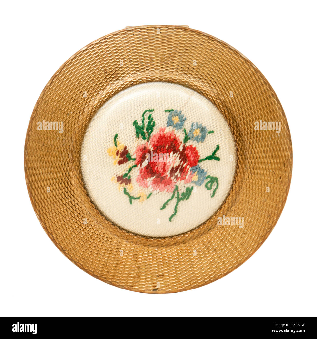 Vintage powder compact hi-res stock photography and images - Alamy