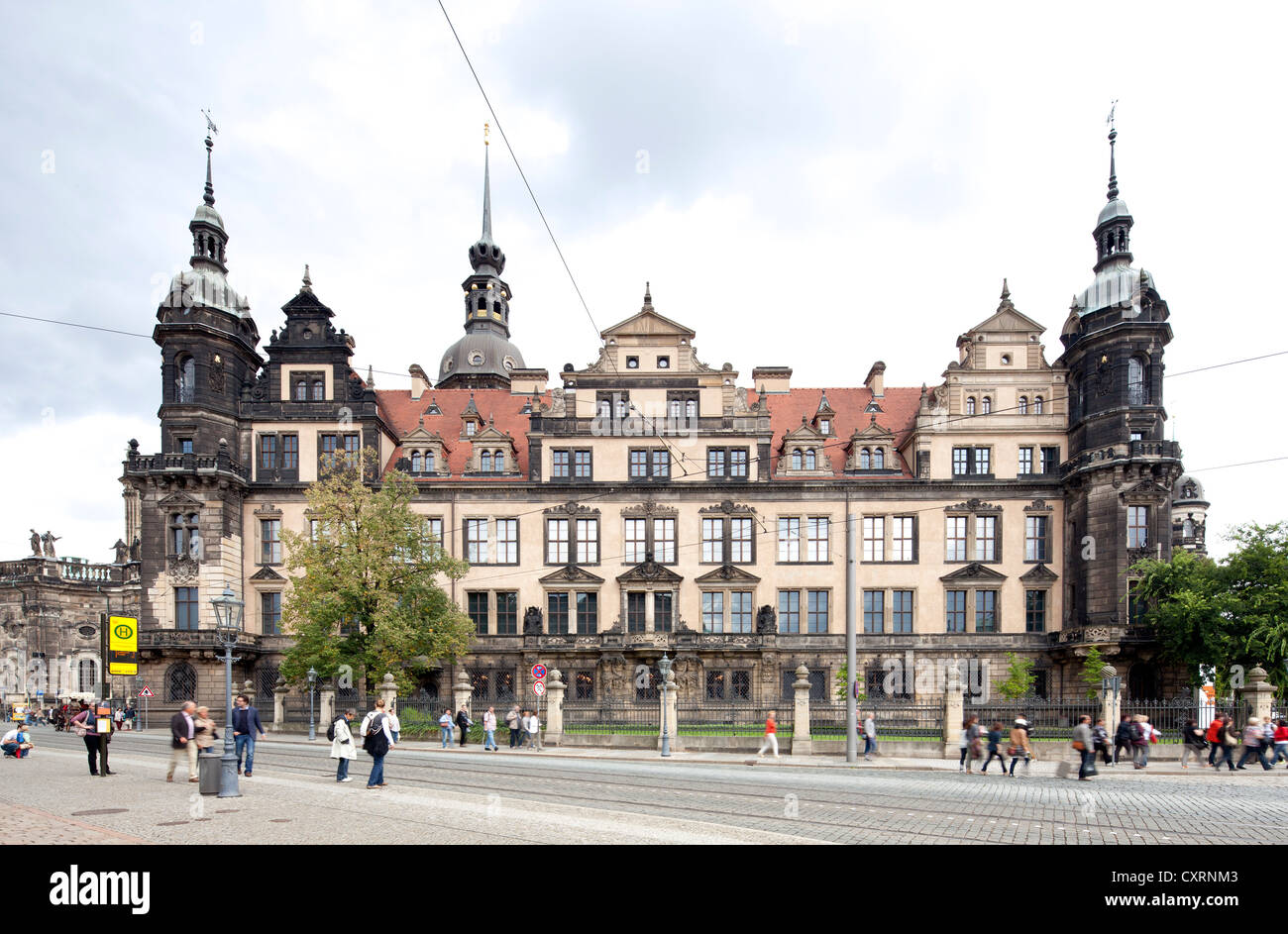 Dresden royal palace hi-res stock photography and images - Alamy
