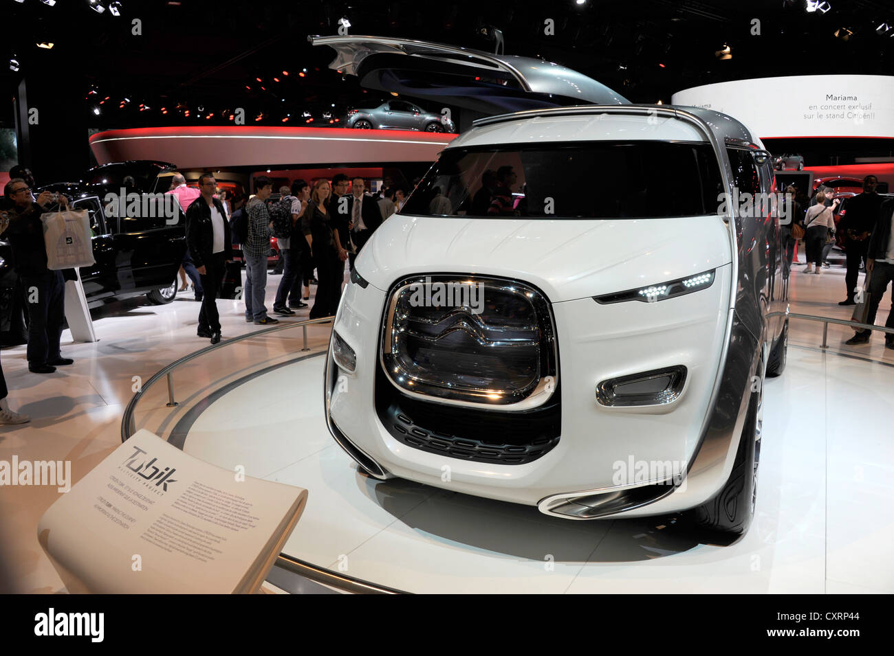 Citroen Tubik concept car, Paris Motor Show, France Stock Photo - Alamy