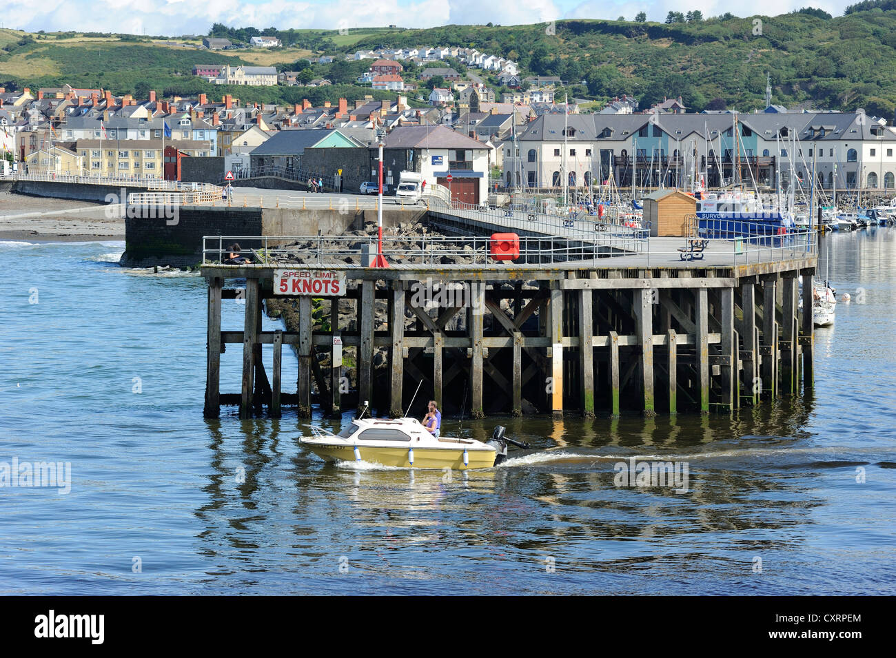 Summer aberystwyth hi-res stock photography and images - Alamy