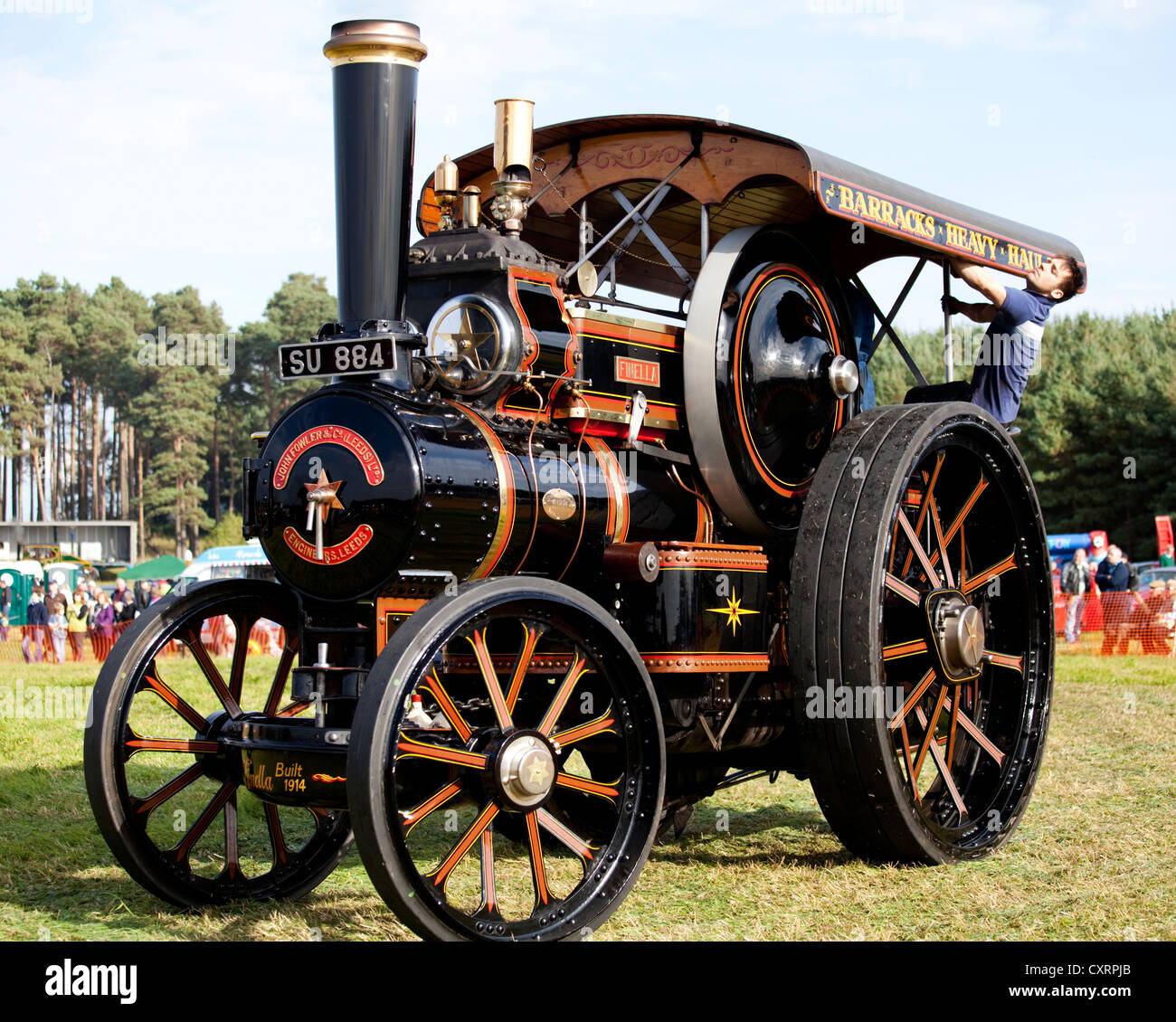 Vintage steam traction engine hi-res stock photography and images - Alamy