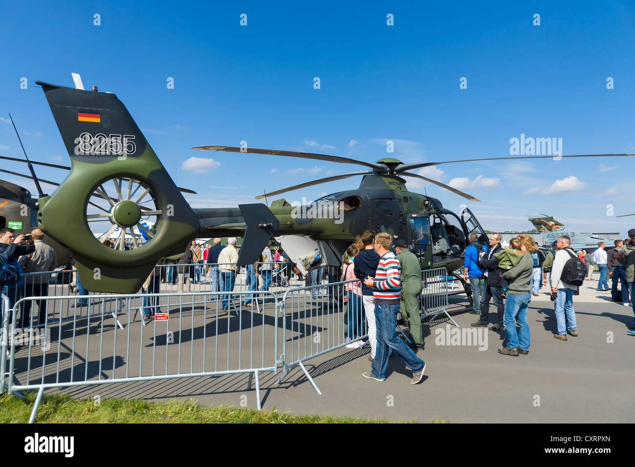 Twin-engine light helicopter Eurocopter EC135 Stock Photo - Alamy