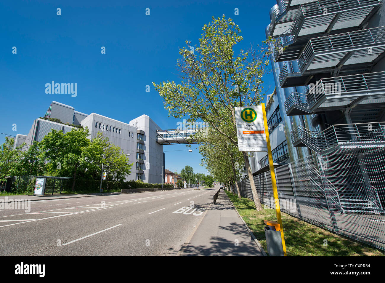 Porsche factory, Schwieberdinger Strasse, Zuffenhausen, Stuttgart ...