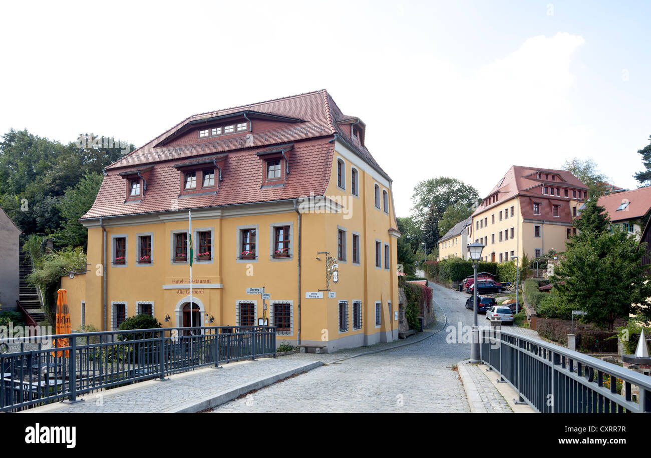 Old Tannery, Bautzen, Budysin, Lusatia, Upper Lusatia, Saxony, Germany ...