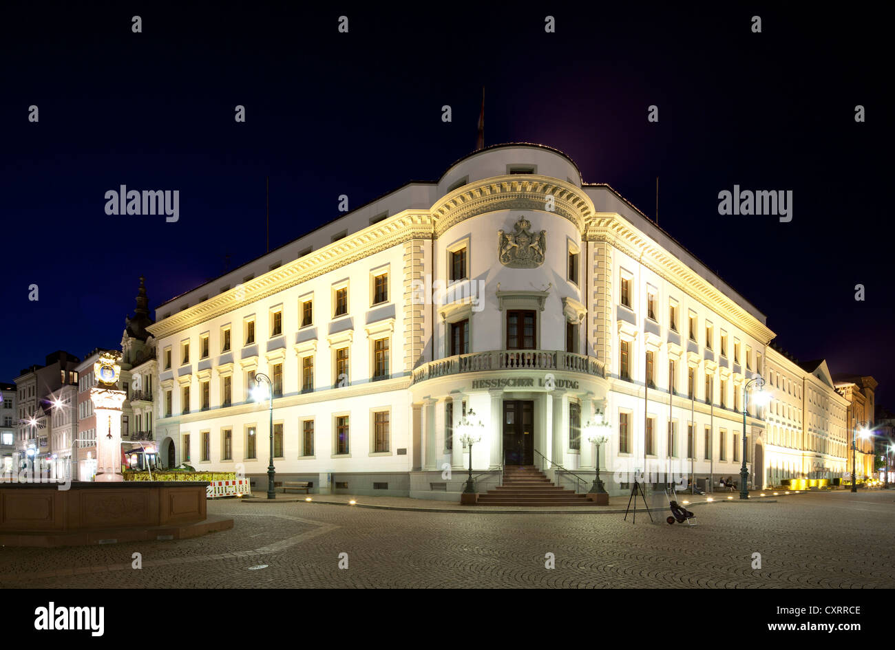 Hessian State Parliament, parliament building, former city palace ...