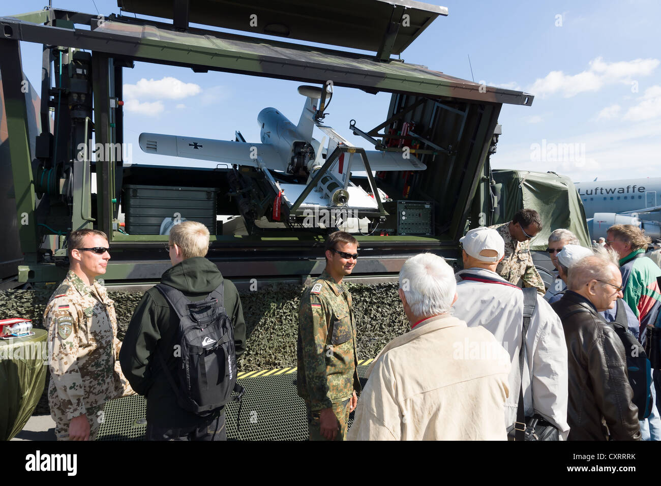 German unmanned aerial vehicle Rheinmetall KZO Stock Photo - Alamy