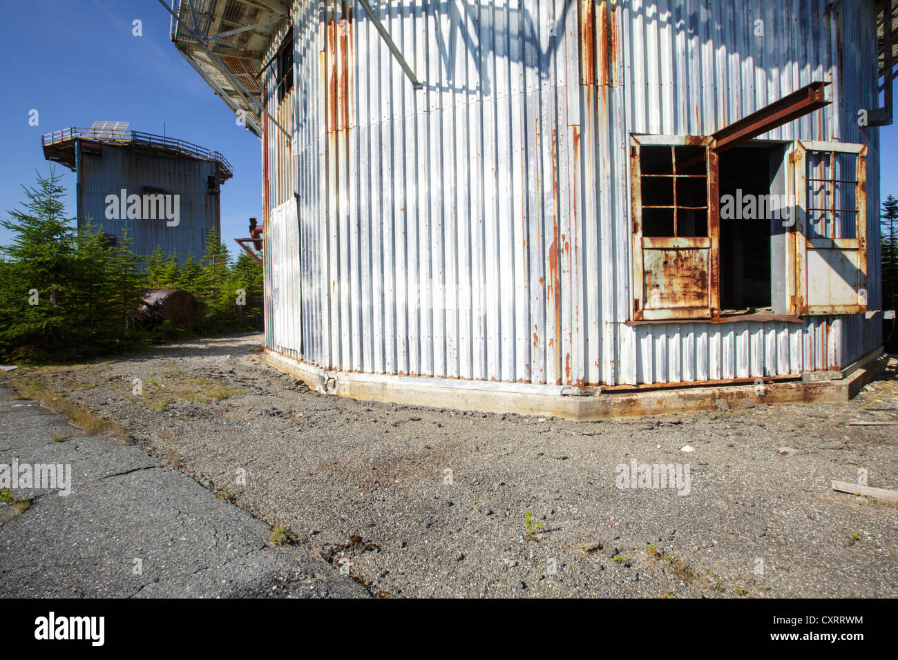 Lyndonville Air Force Station on East Mountain in East Haven, Vermont ...