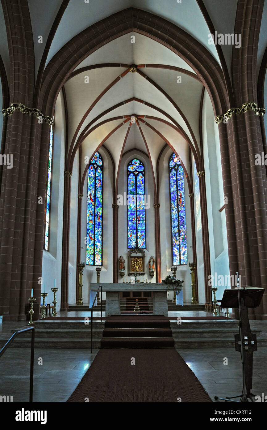 Stephan's church, chagall windows hi-res stock photography and images ...