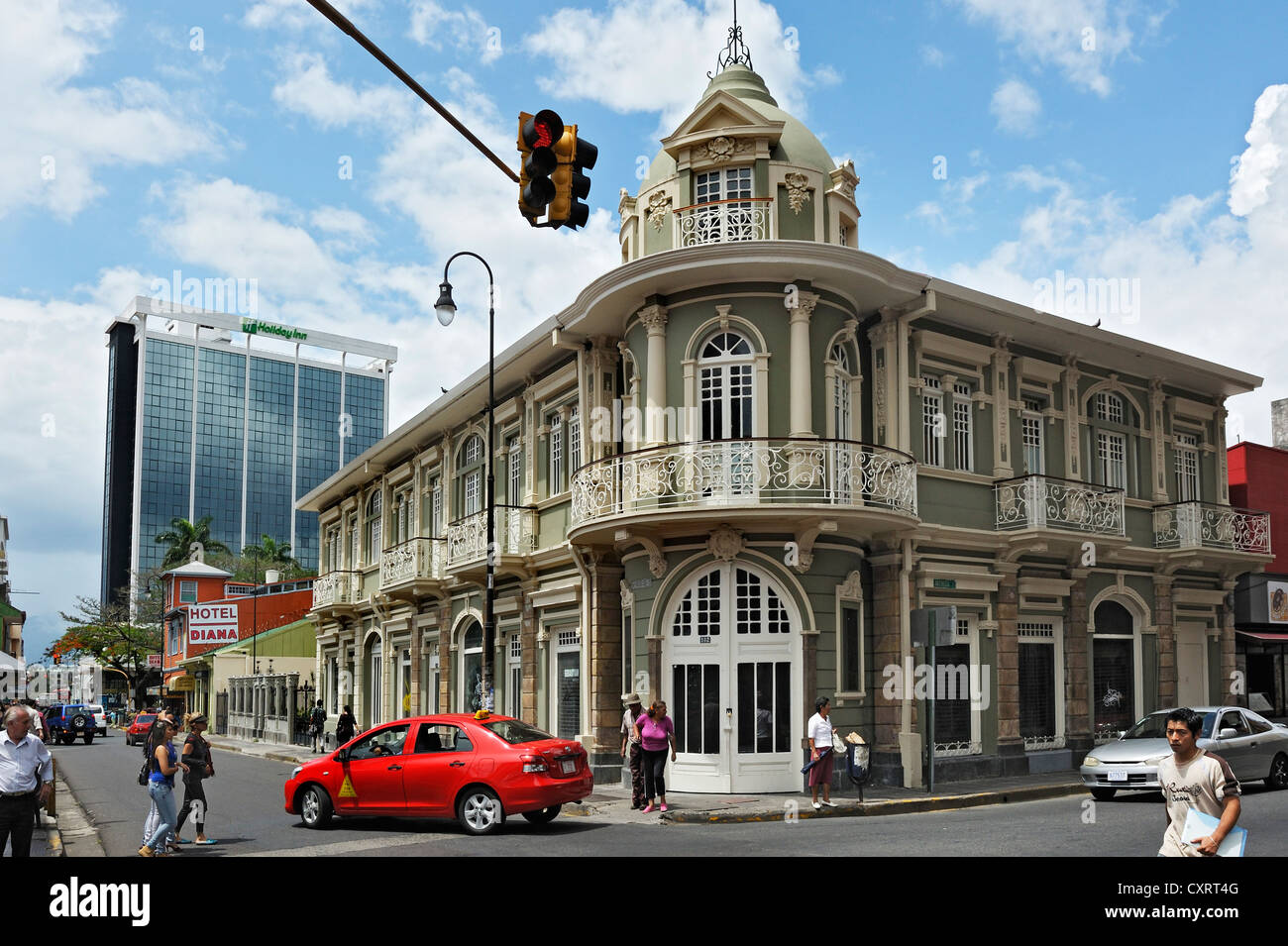 Renovated old building, San Jose, Costa Rica, Central America Stock ...