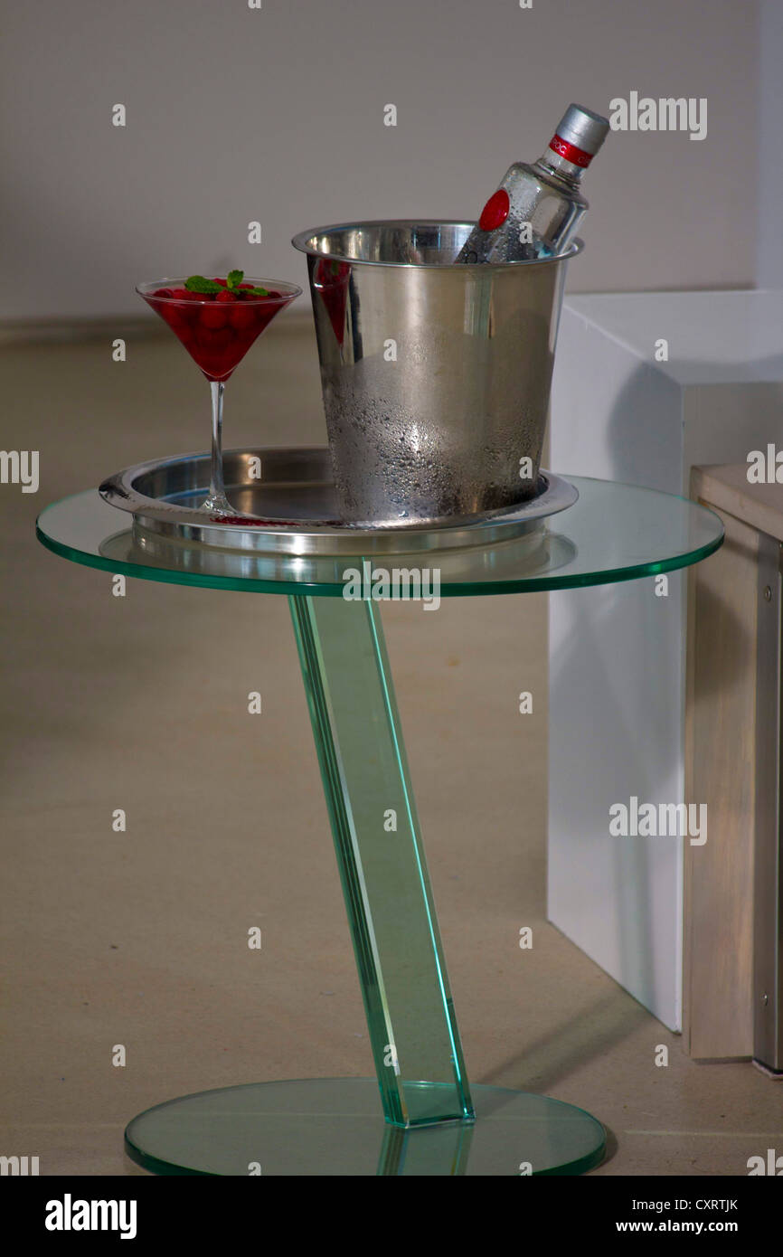 Vodka Cocktail on Table Stock Photo - Alamy