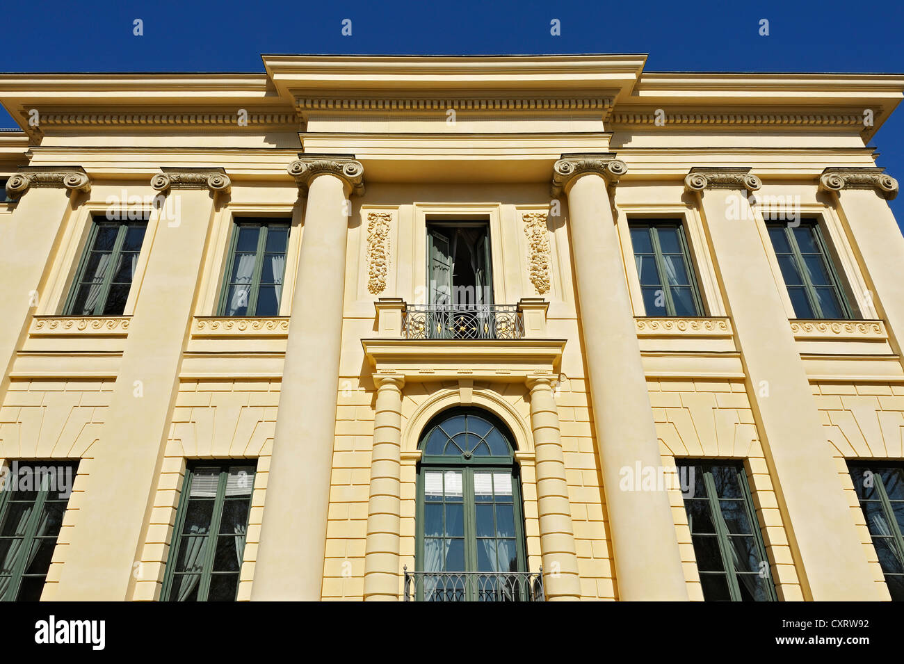 Prinz-Carl-Palais, a palace built in the style of early Neoclassicism ...