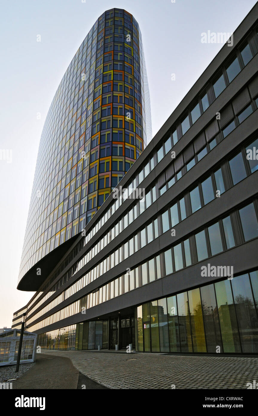The new ADAC headquarters, German automobile club, Hansastrasse street ...