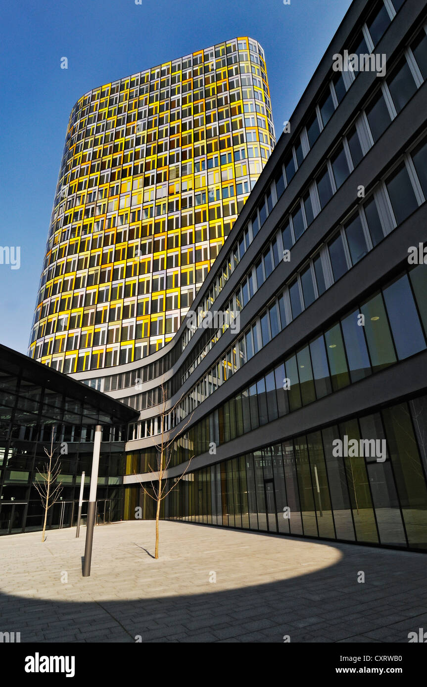 The new ADAC headquarters, German automobile club, Hansastrasse street ...