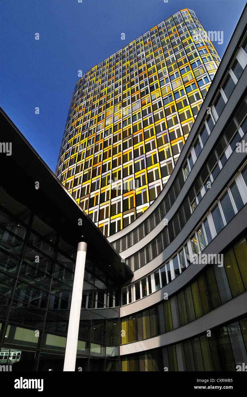 The new ADAC headquarters, German automobile club, Hansastrasse street ...