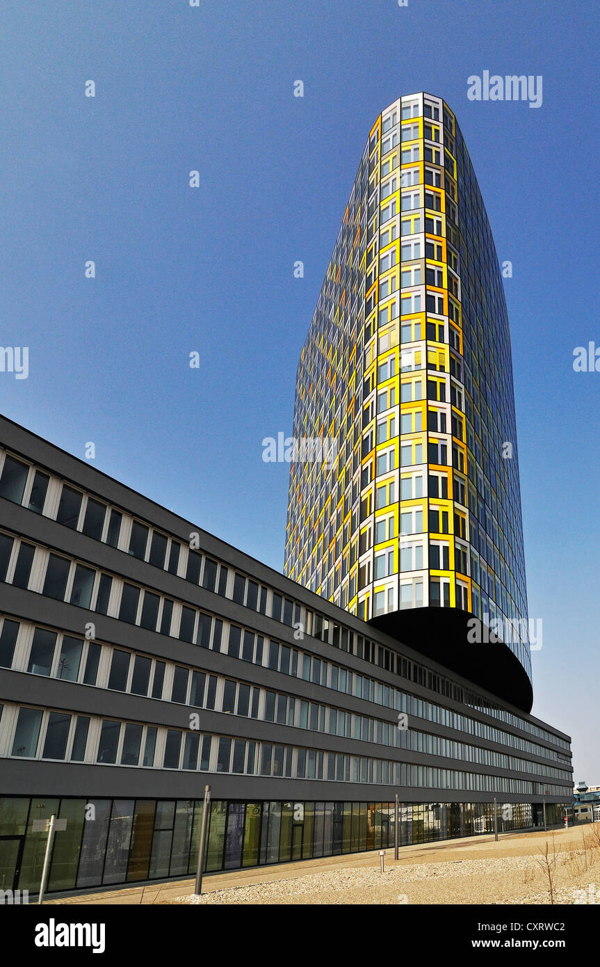 The new ADAC headquarters, German automobile club, Hansastrasse street ...