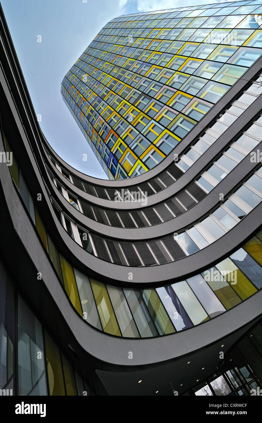 The new ADAC headquarters, German automobile club, Hansastrasse street ...