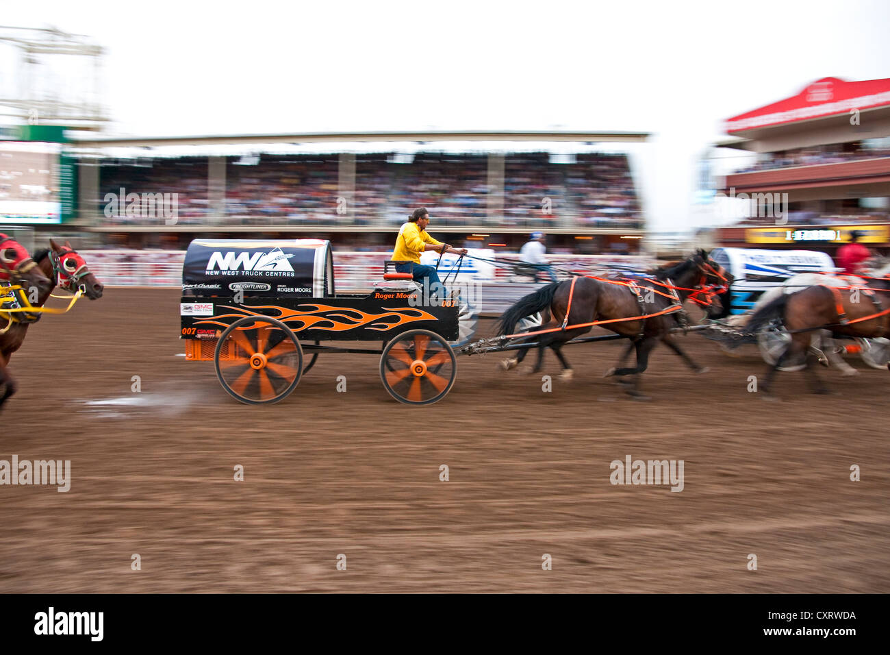 Calgary Stampede Chuckwagon Racing at Bennie John blog