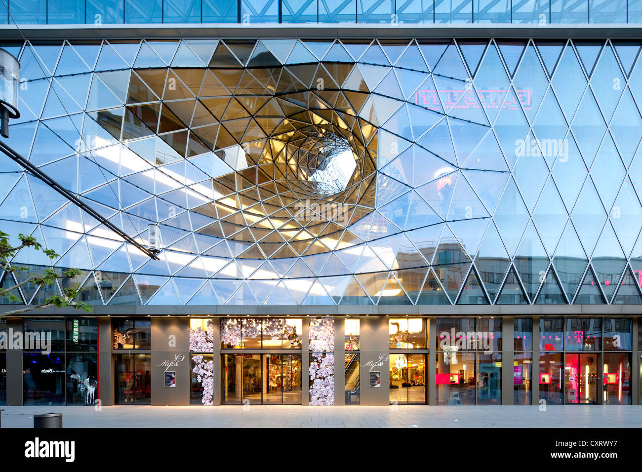 MyZeil shopping centre, Palais Quartier, Frankfurt am Main, Hesse ...