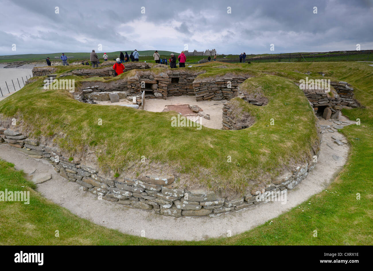 Skara Brae, also Skerrabra, Neolithic settlement, between 3100 and 2500 ...