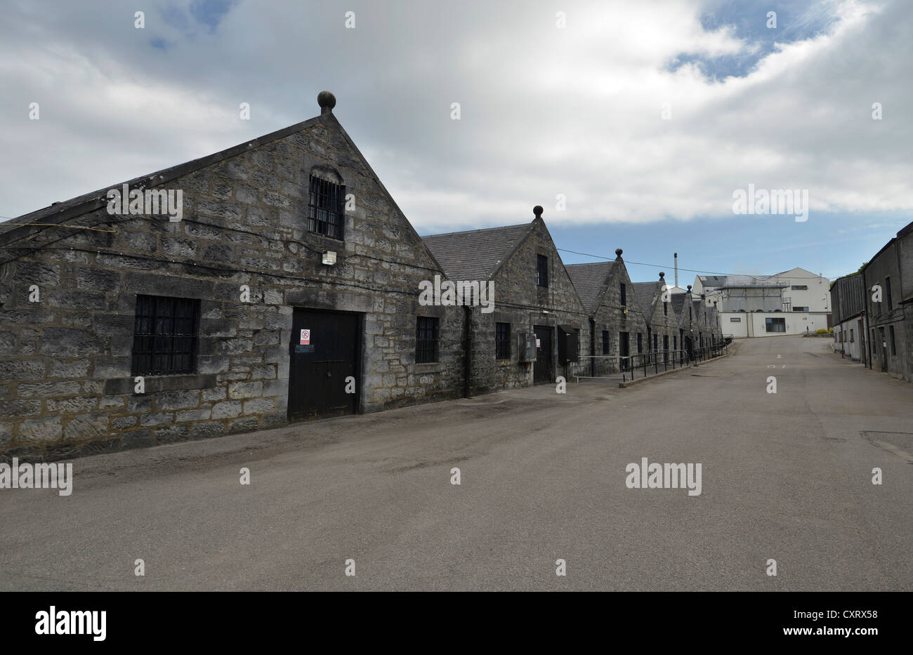 The disused Clynelish distillery in Brora, Sutherland, Scotland, United ...