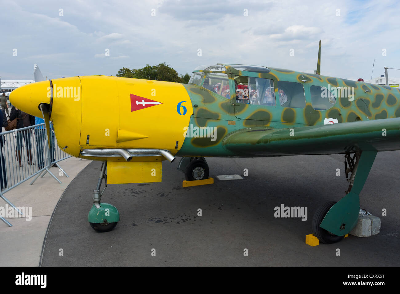The aircraft Nord Noralpha (Messerschmitt Me 208 Stock Photo - Alamy